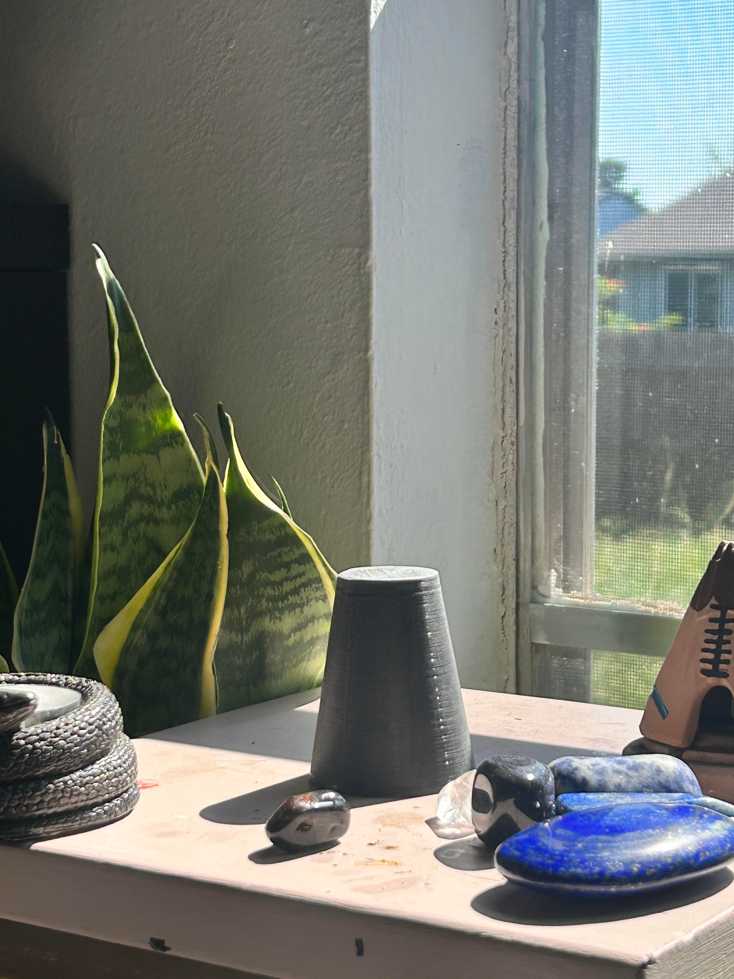 Black Lava Lamp Cap